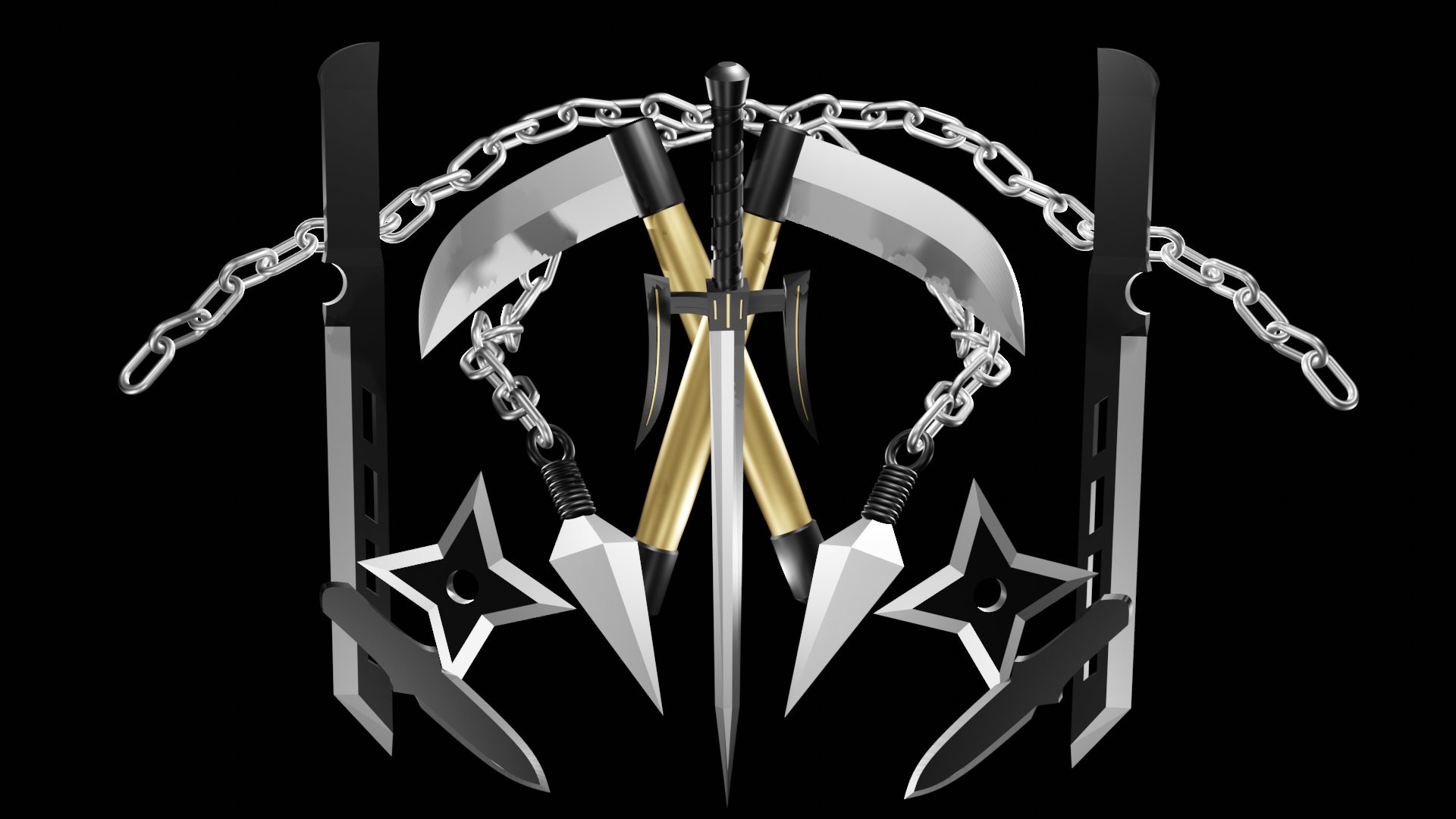 Ninja Chain Weapons