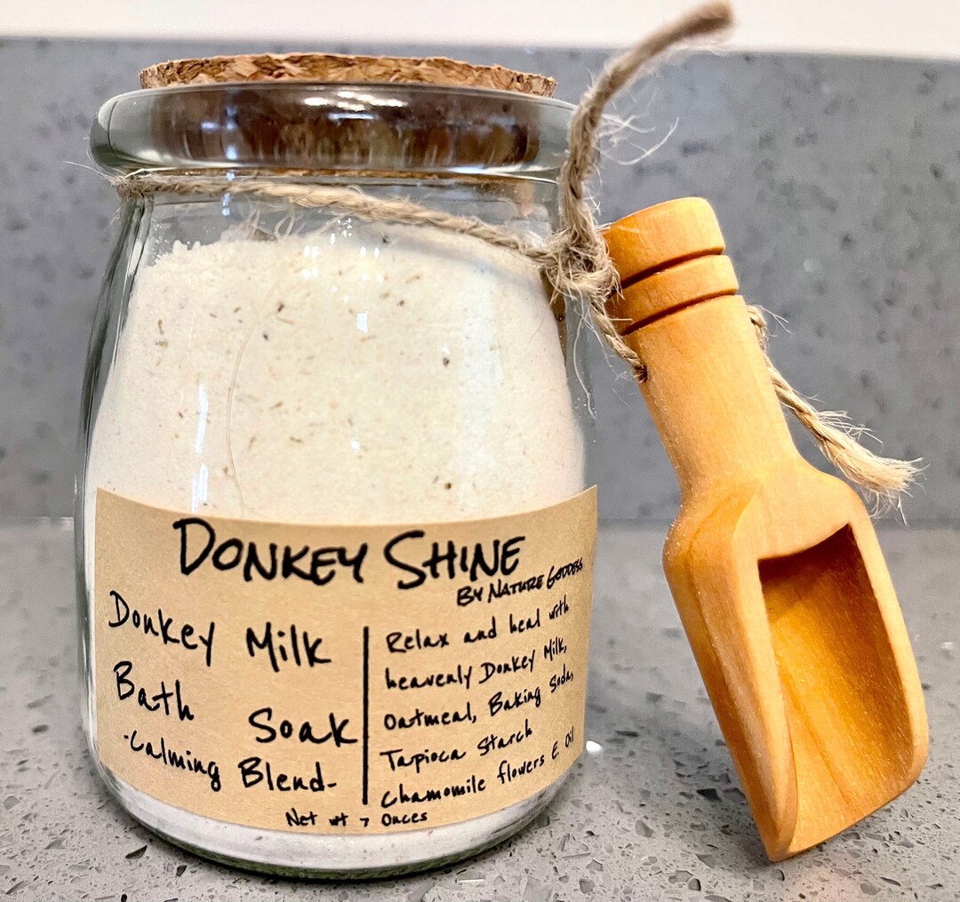 Donkey Milk Bath Soak Organic - Etsy