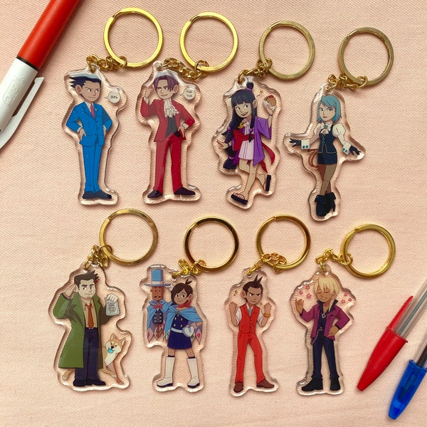 Ace Attorney Plush - Etsy