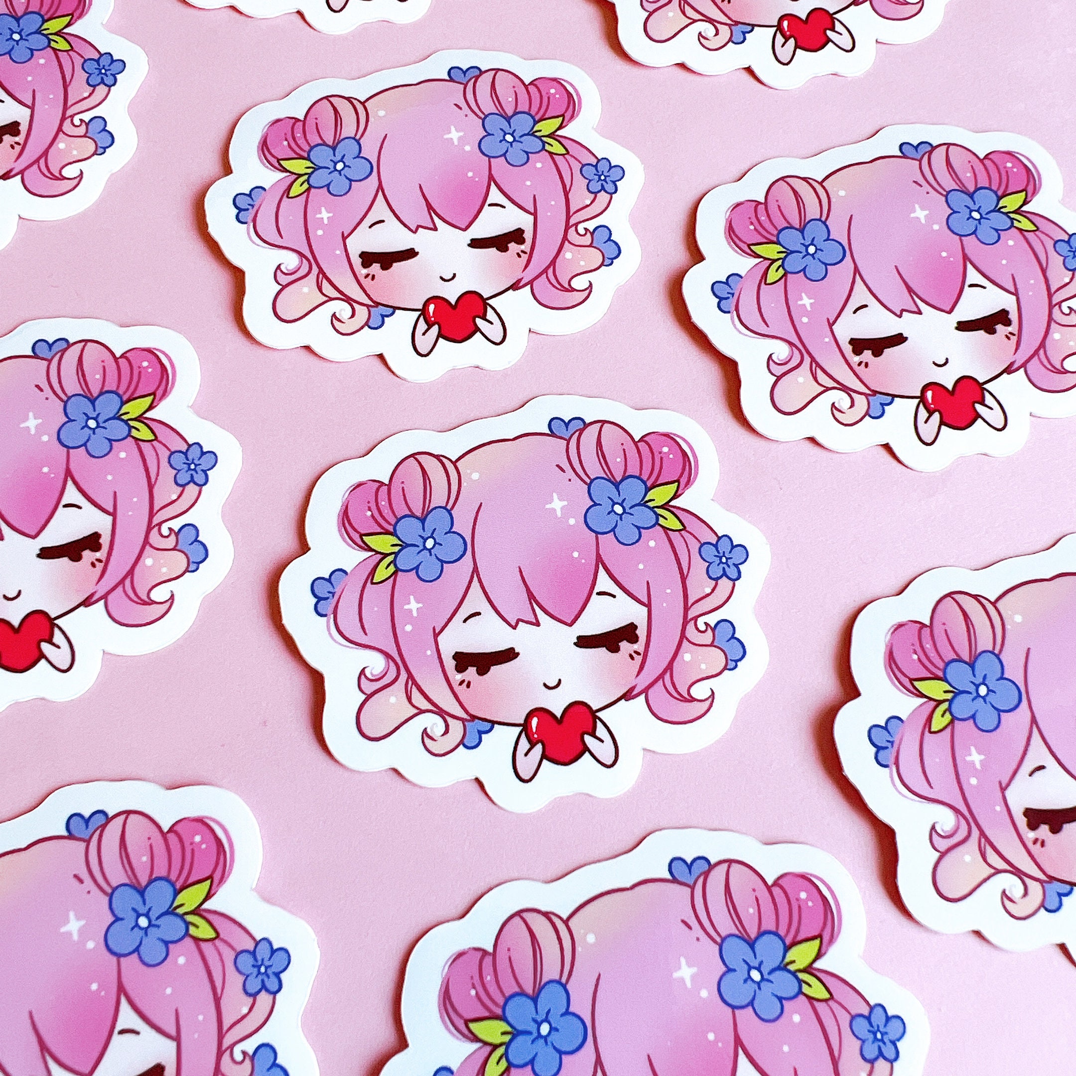 LIMITED EDITION Flower Girl Pins Kawaii Anime Jacket Pin - Etsy Australia
