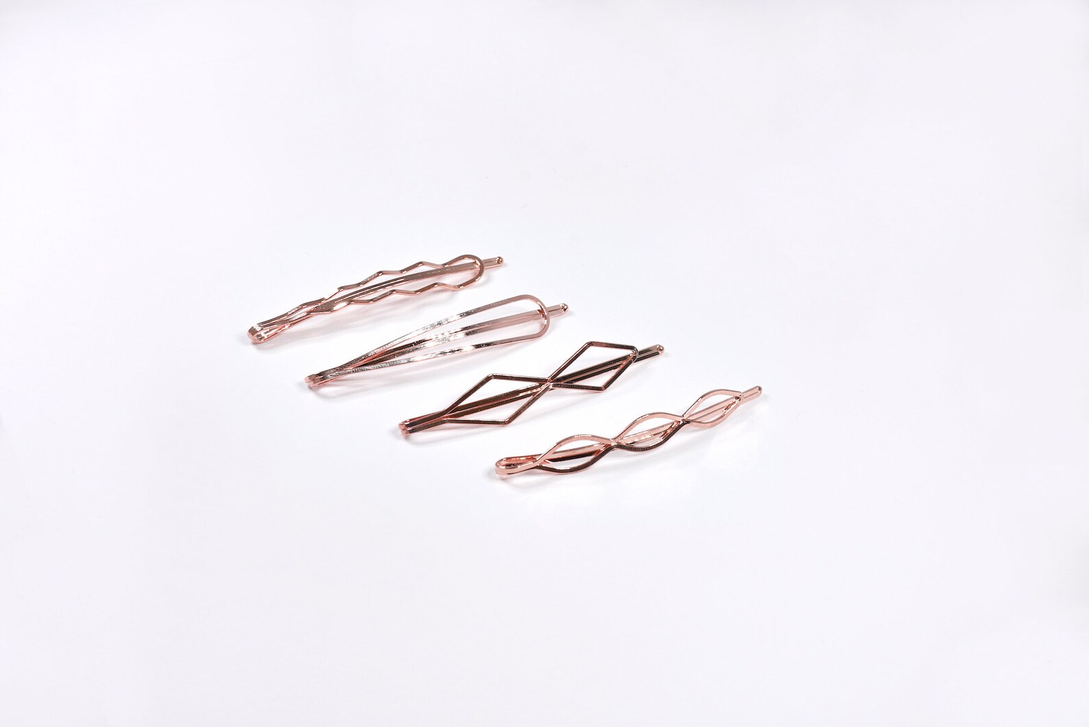 Simple Hair Pin Set (pack of 4) • Beautiful Hair Pins • Minimalist Hair ...