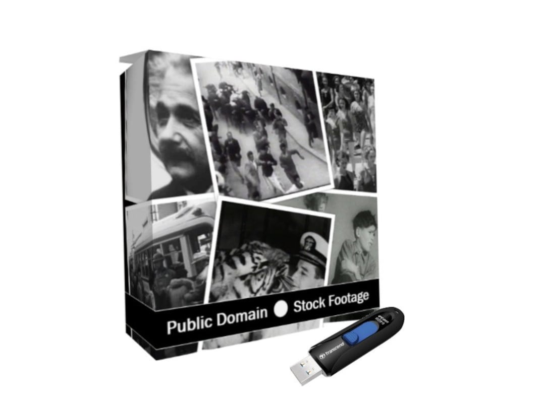 15,000 Public Domain Collection Rare and Well Organized Stock Video ...