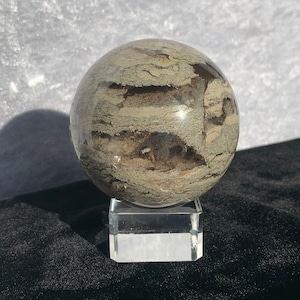 Remarkable Cavernous Lodolite Sphere With Stand - Etsy