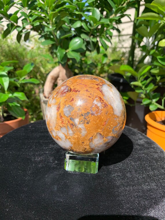 Specularite Quartz Sphere - Etsy