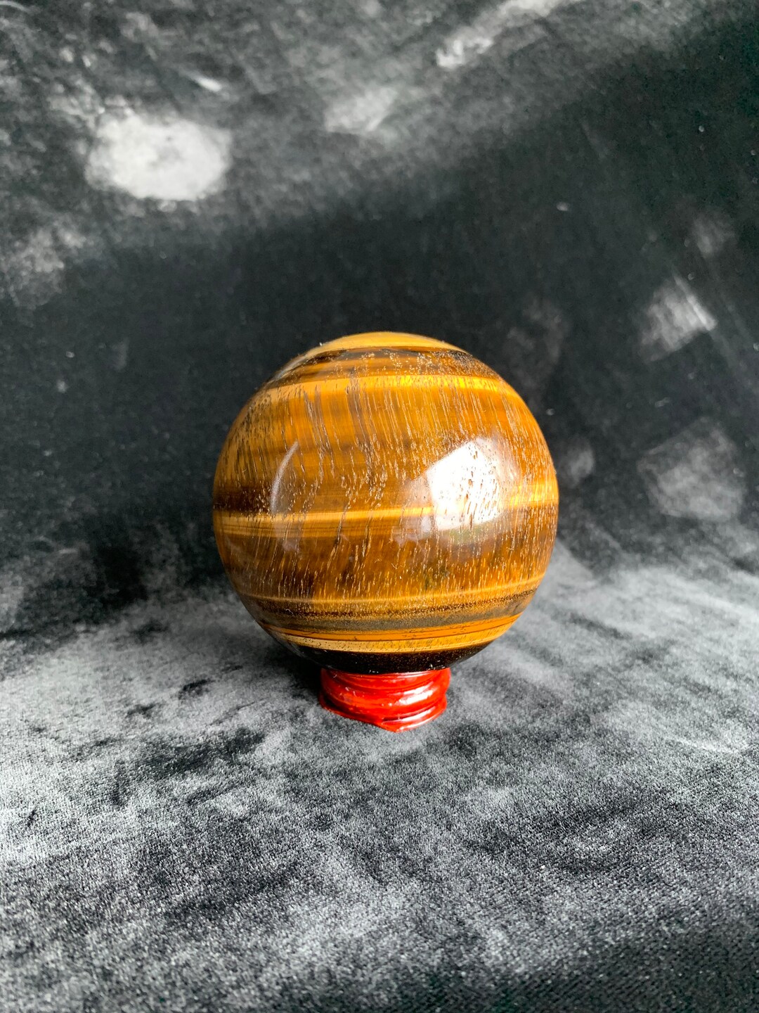 Tiger Eye Sphere With Stand - Etsy