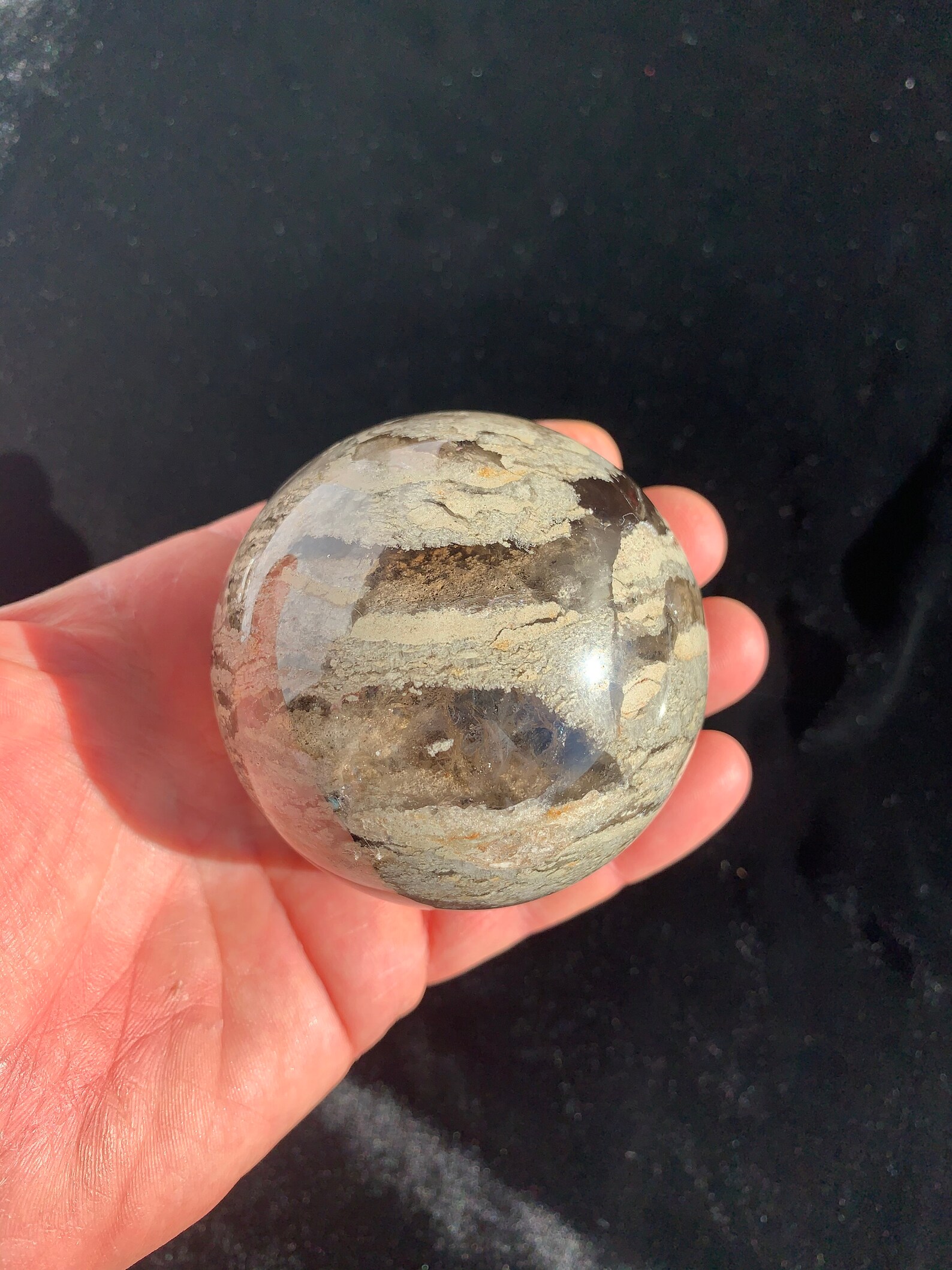 Remarkable Cavernous Lodolite Sphere With Stand - Etsy