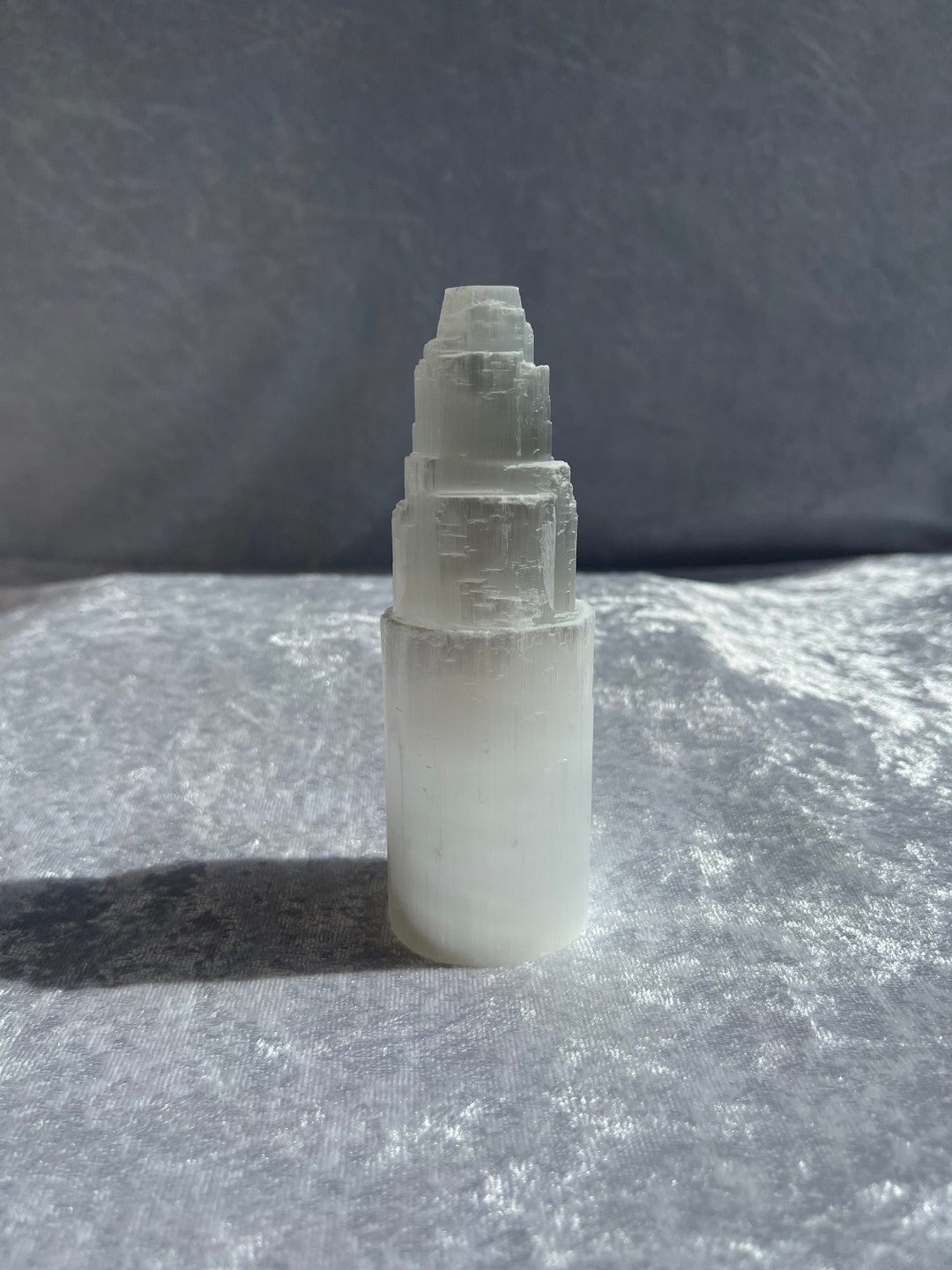 Pure Selenite Tower - Etsy