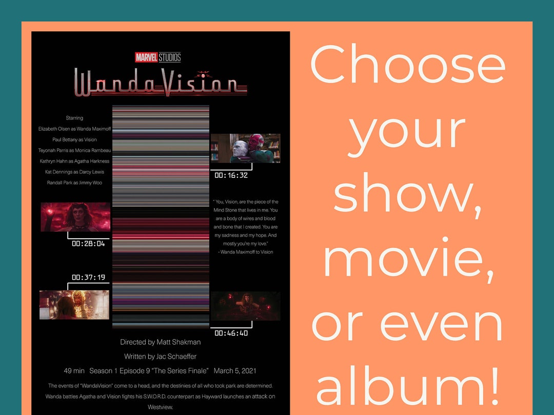 Custom TV Show, Movie, or Album Poster Customizable Perfect Gift ...