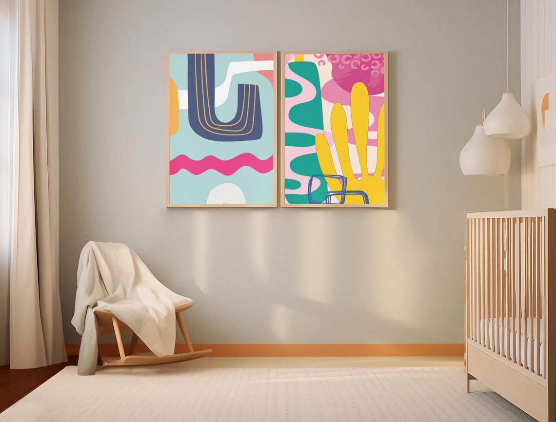 Boho Wall Art | Printable Bohemian Decor | Neutral Aesthetic Digital ...