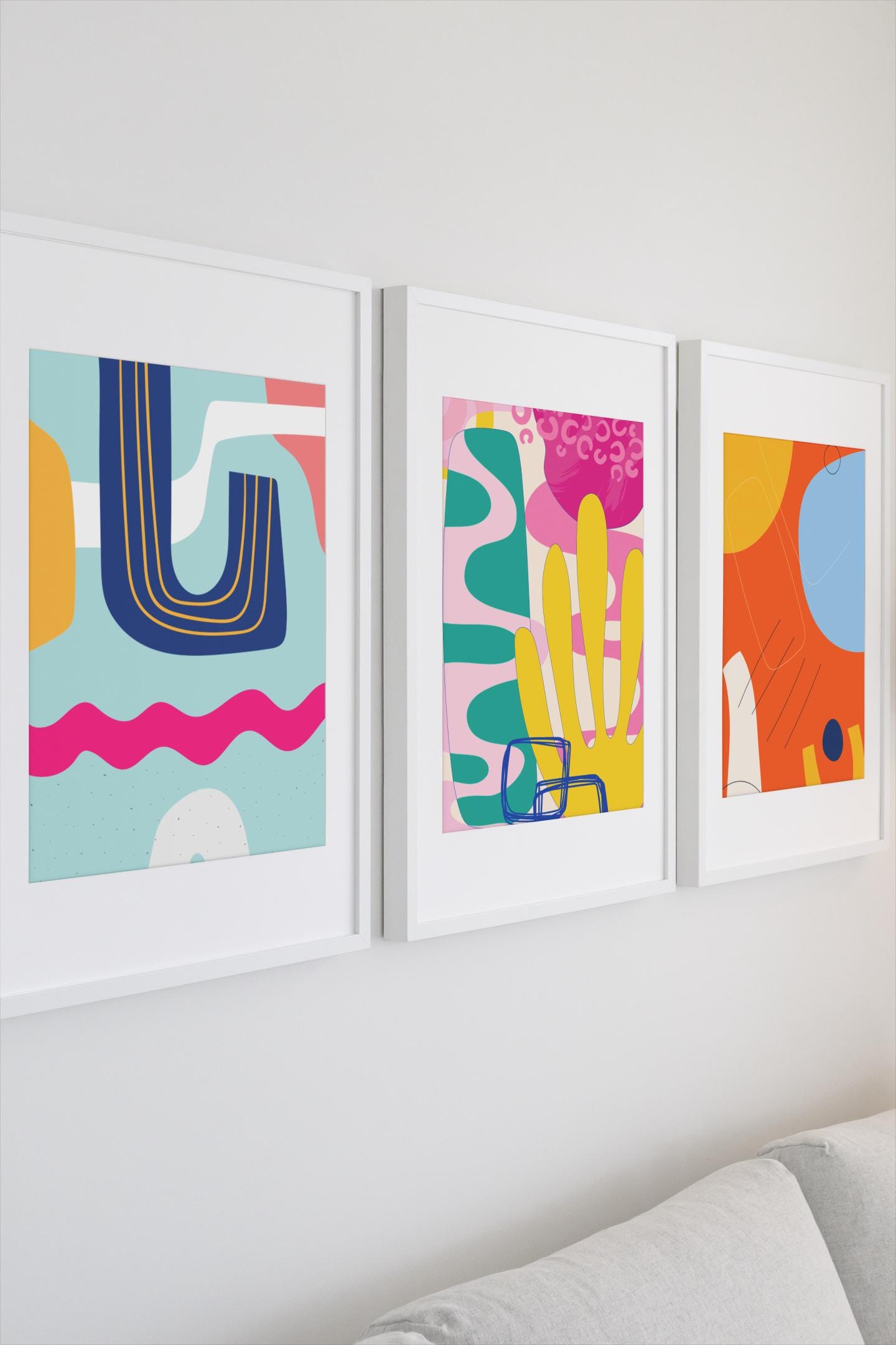 Boho Wall Art | Printable Bohemian Decor | Neutral Aesthetic Digital ...