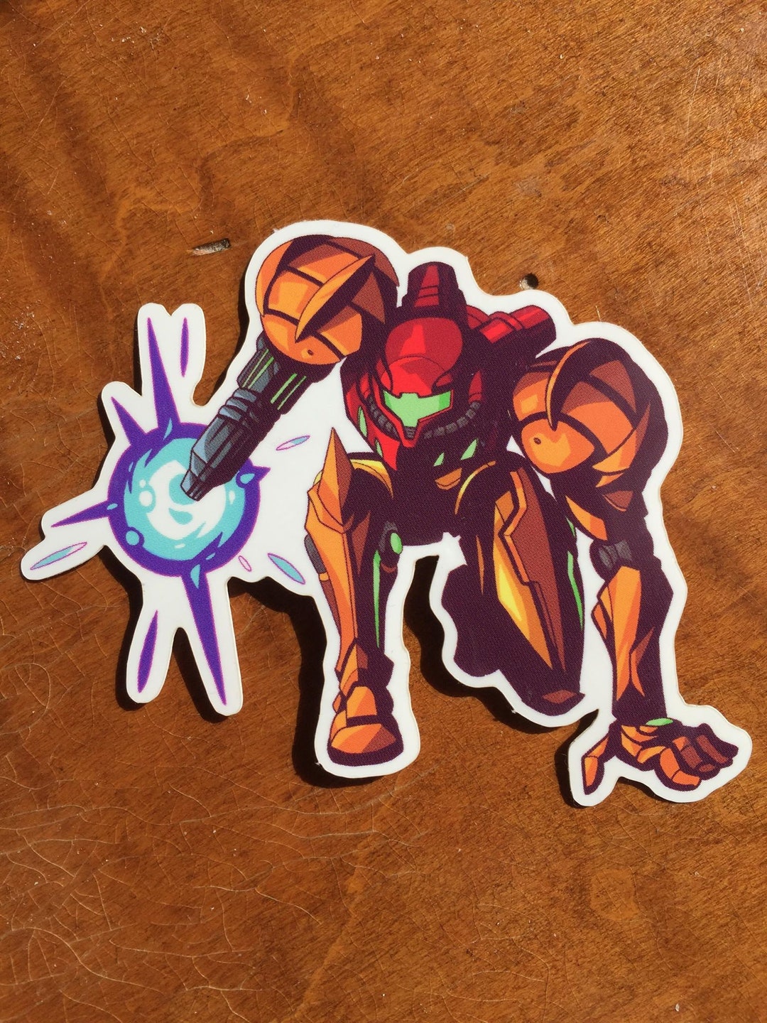 Waterproof Vinyl Sticker - Samus Aran - Etsy