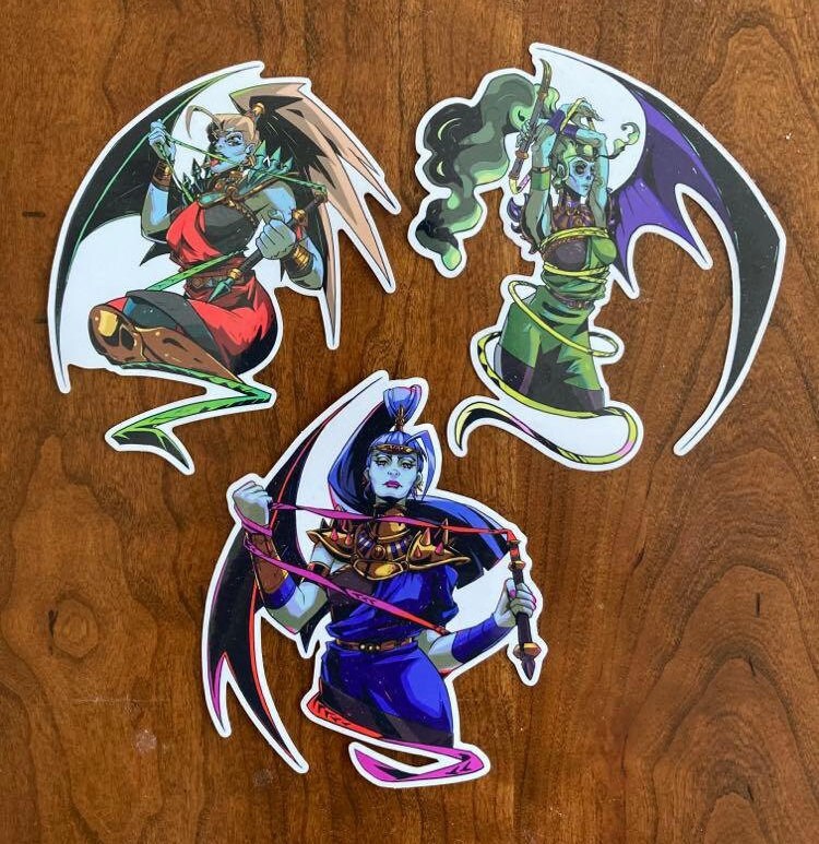 Waterproof Vinyl Sticker Fury Sisters - Etsy