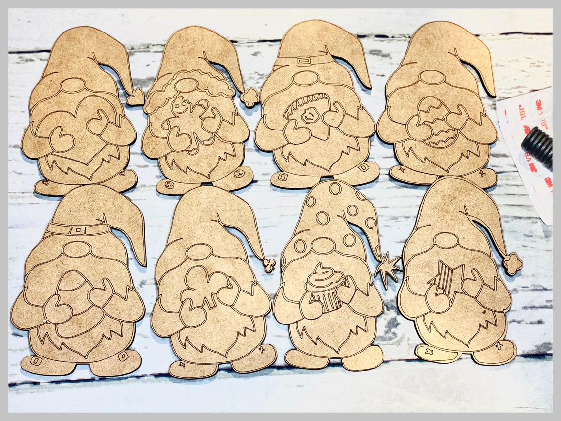 DIY Gnome Magnet Kits - Etsy