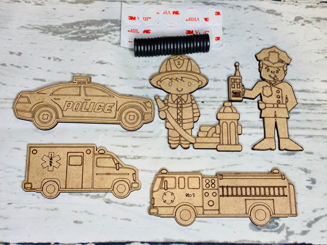 Emergency Vehicle Magnet Kit - Etsy
