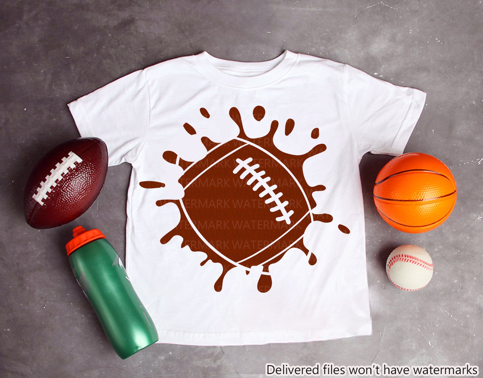 Football Paint splatter svg football svg football splash | Etsy
