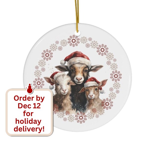 Goat Santa Hat - Etsy