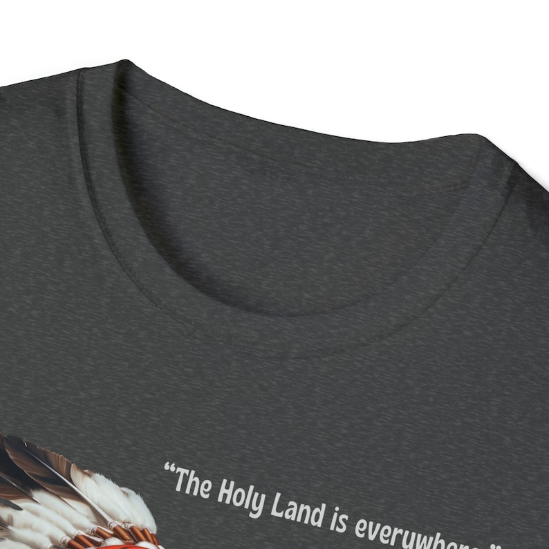 Native American Indian Black Elk Unisex Softstyle T-shirt "the Holy ...