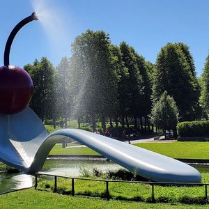 Spoonbridge and Cherry Sculpture. Minneapolis Sculpture Garden - Etsy