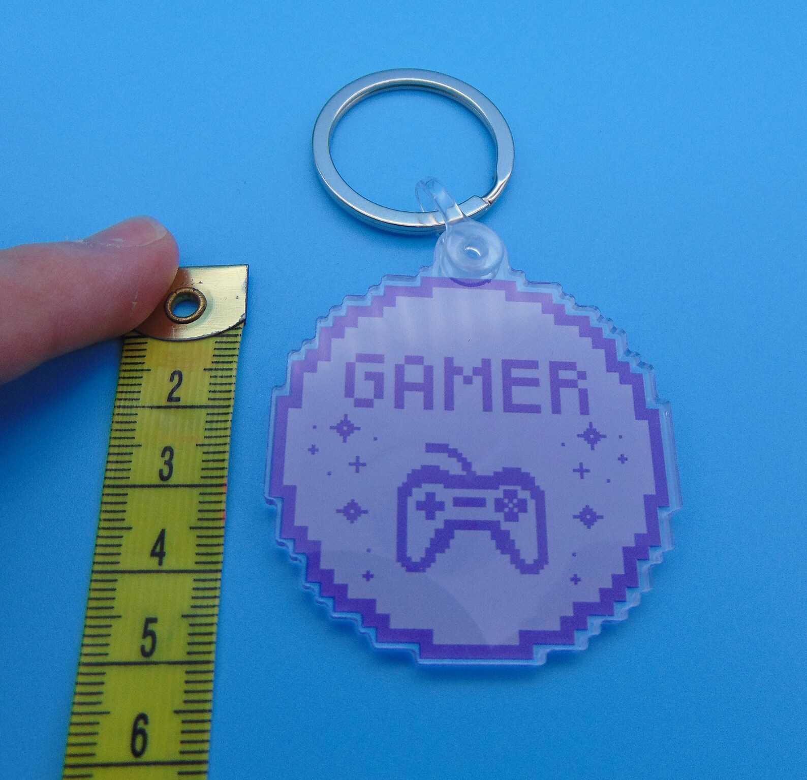 Gamer Acrylic Keychains - Etsy