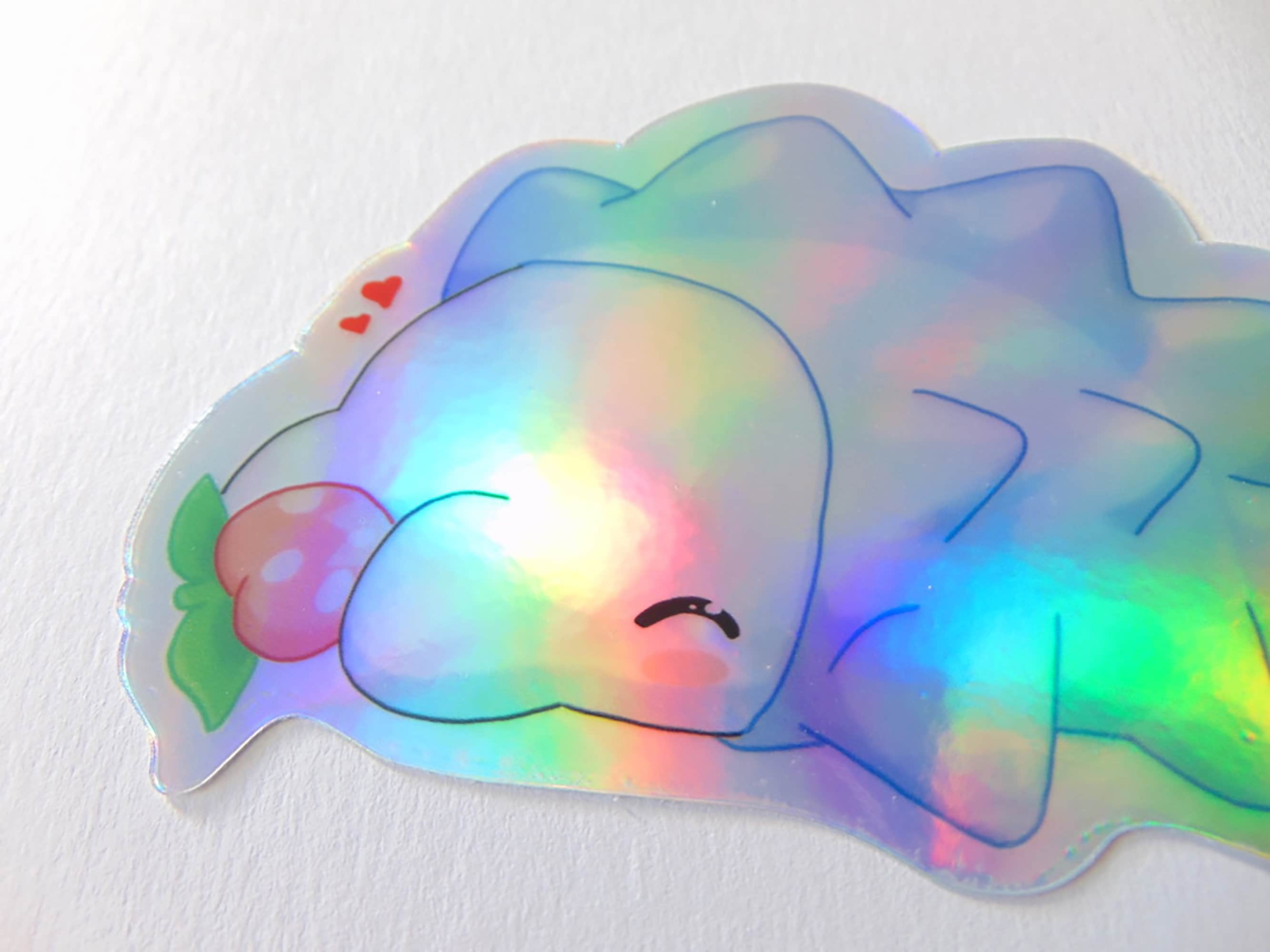Holo Vinyl Sticker Pokemon Snom - Etsy