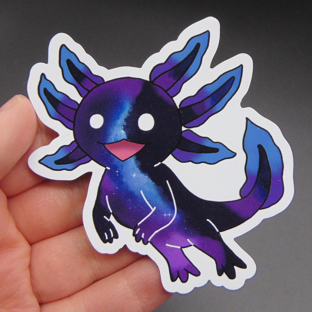 Space Axolotl Fridge Magnet - Etsy