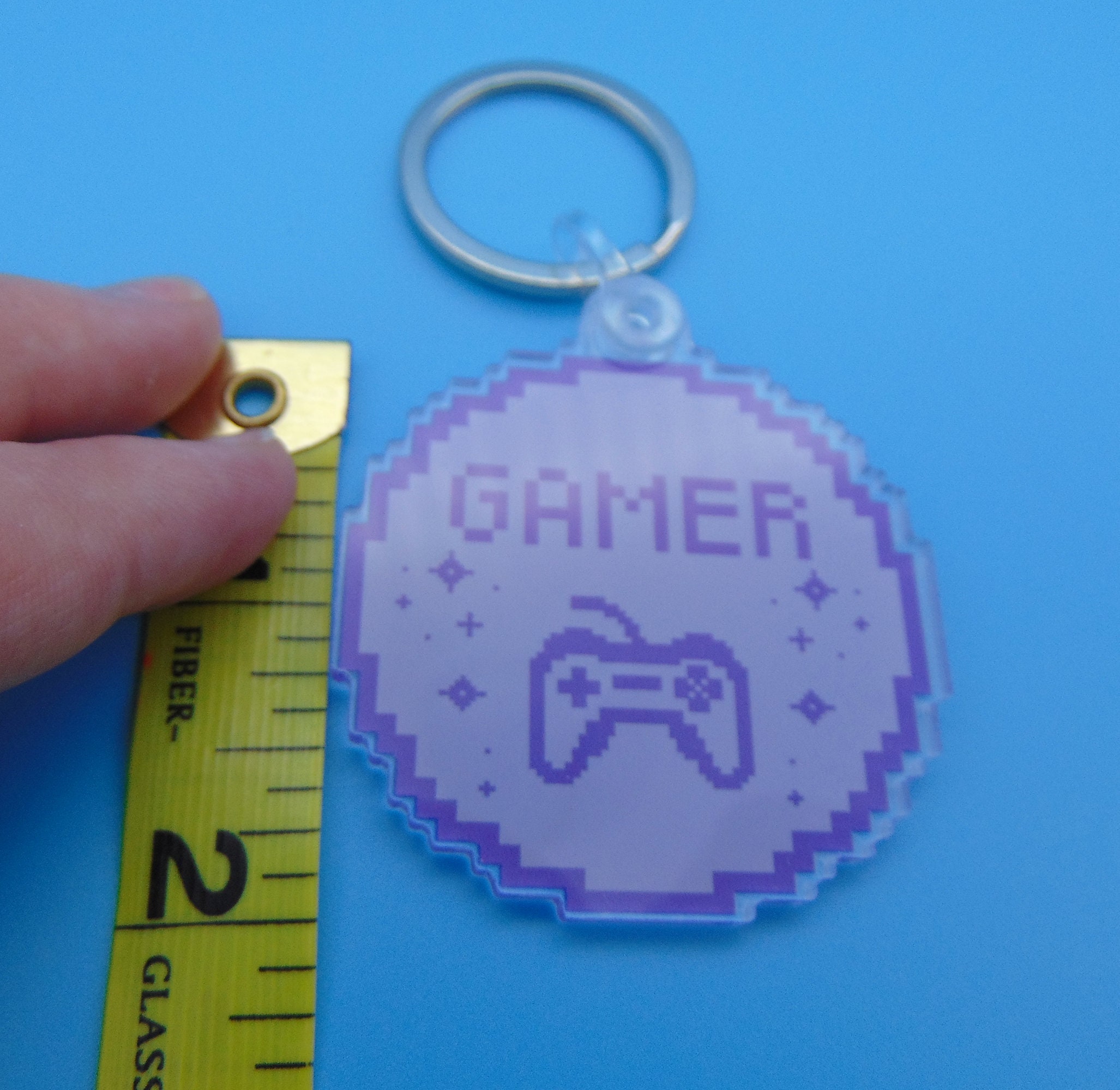 Gamer Acrylic Keychains - Etsy