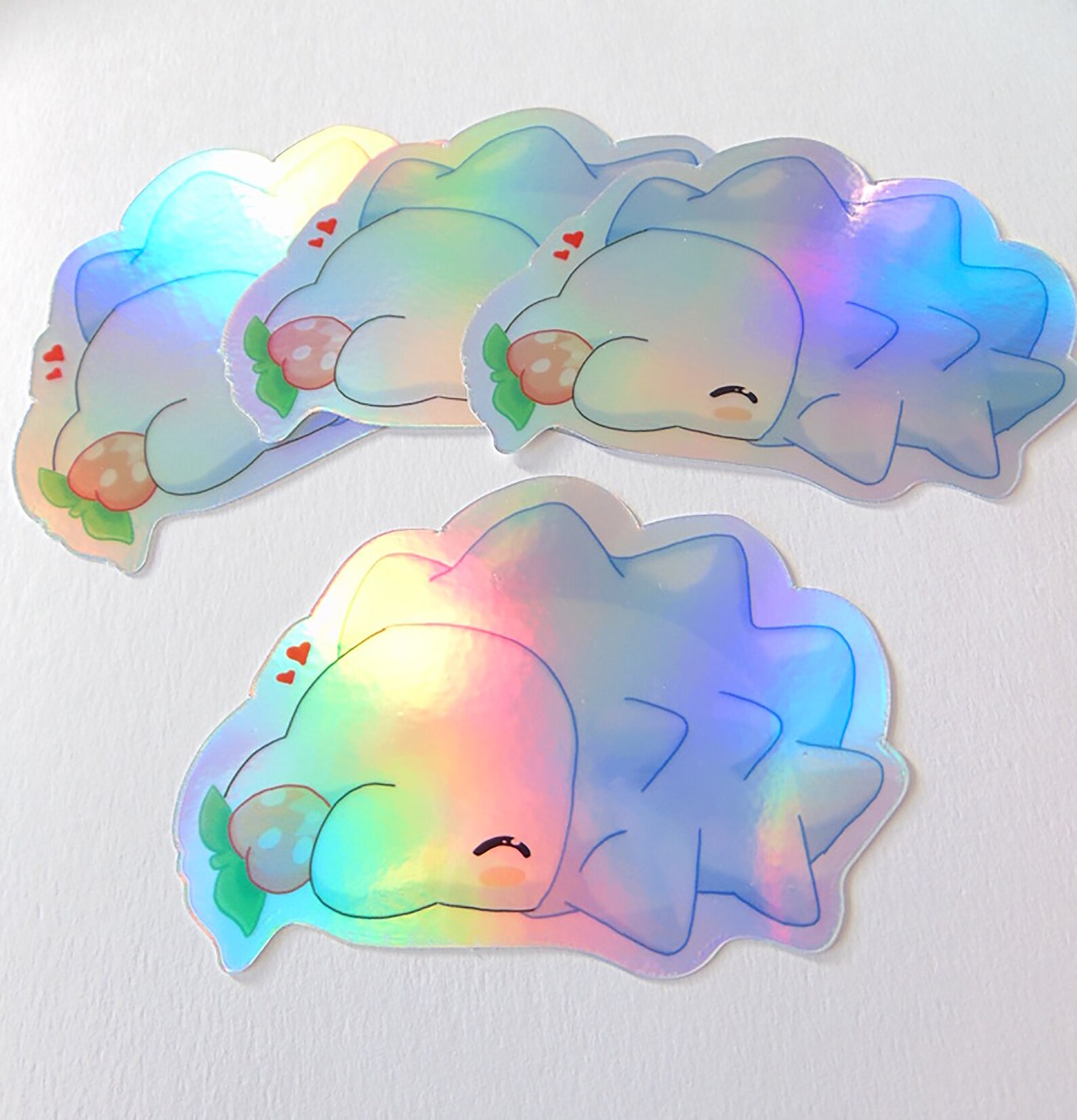 Holo Vinyl Sticker Pokemon Snom | Etsy