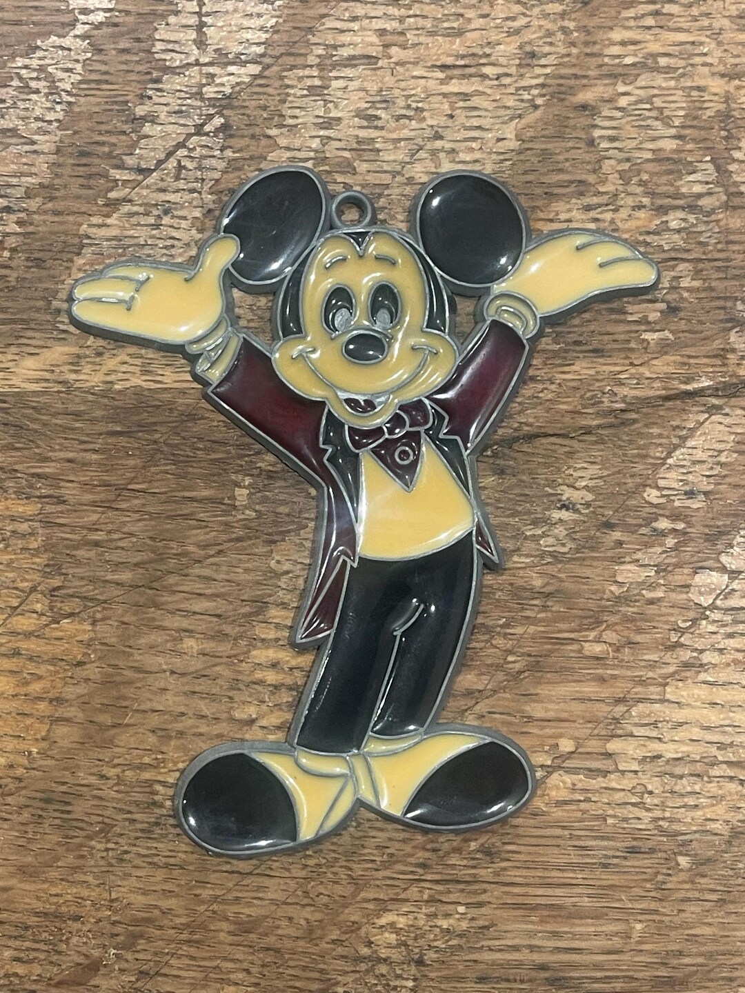 Vintage 1970s Suncatcher - Mickey Mouse - Etsy