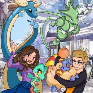 Become a Pokémon Trainer! CUSTOM POKEMON PORTRAIT! Pokémon Illustration ...