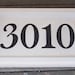 Custom Engraved Cast Stone Address Block for Landscape Piers and ...