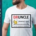 Druncle Svg, Like a Normal Uncle Svg, Funny Uncle Svg, Funny Shirt Svg ...