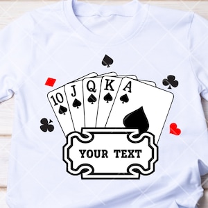 Royal Flush Spade Svg, Playing Card Svg, Royal Flush Svg, Gambling Svg ...