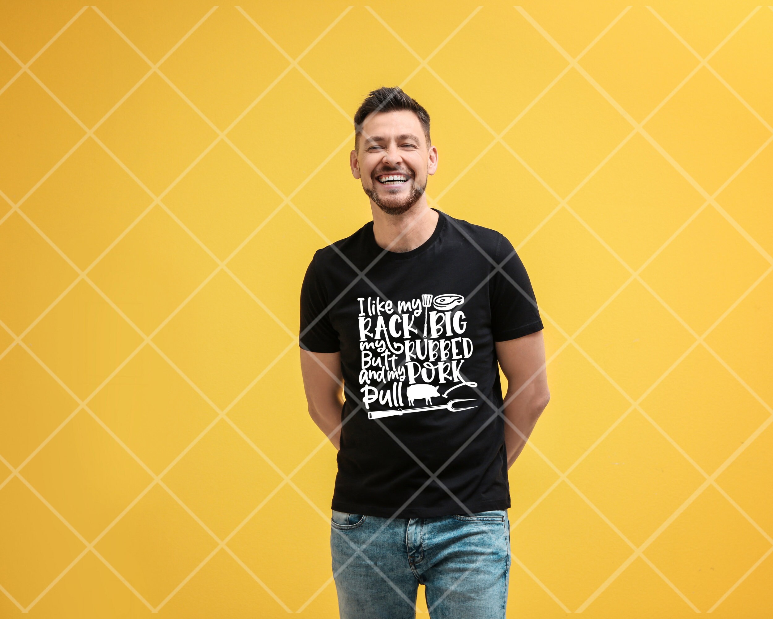 I Like My Racks Big Svg My Butt Rubbed Svg Pork Pulled Svg - Etsy