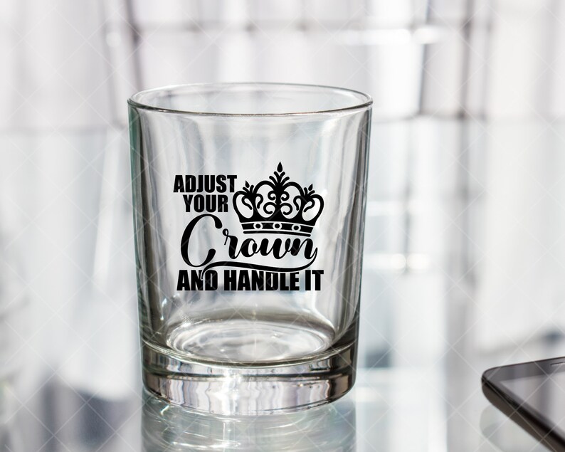 Adjust Your Crown and Handle It SVG Adjust Crown Svg | Etsy