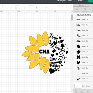 Sunflower Nurse Life Svg, Nursing Svg, Stethoscope, Medical Tool Svg ...