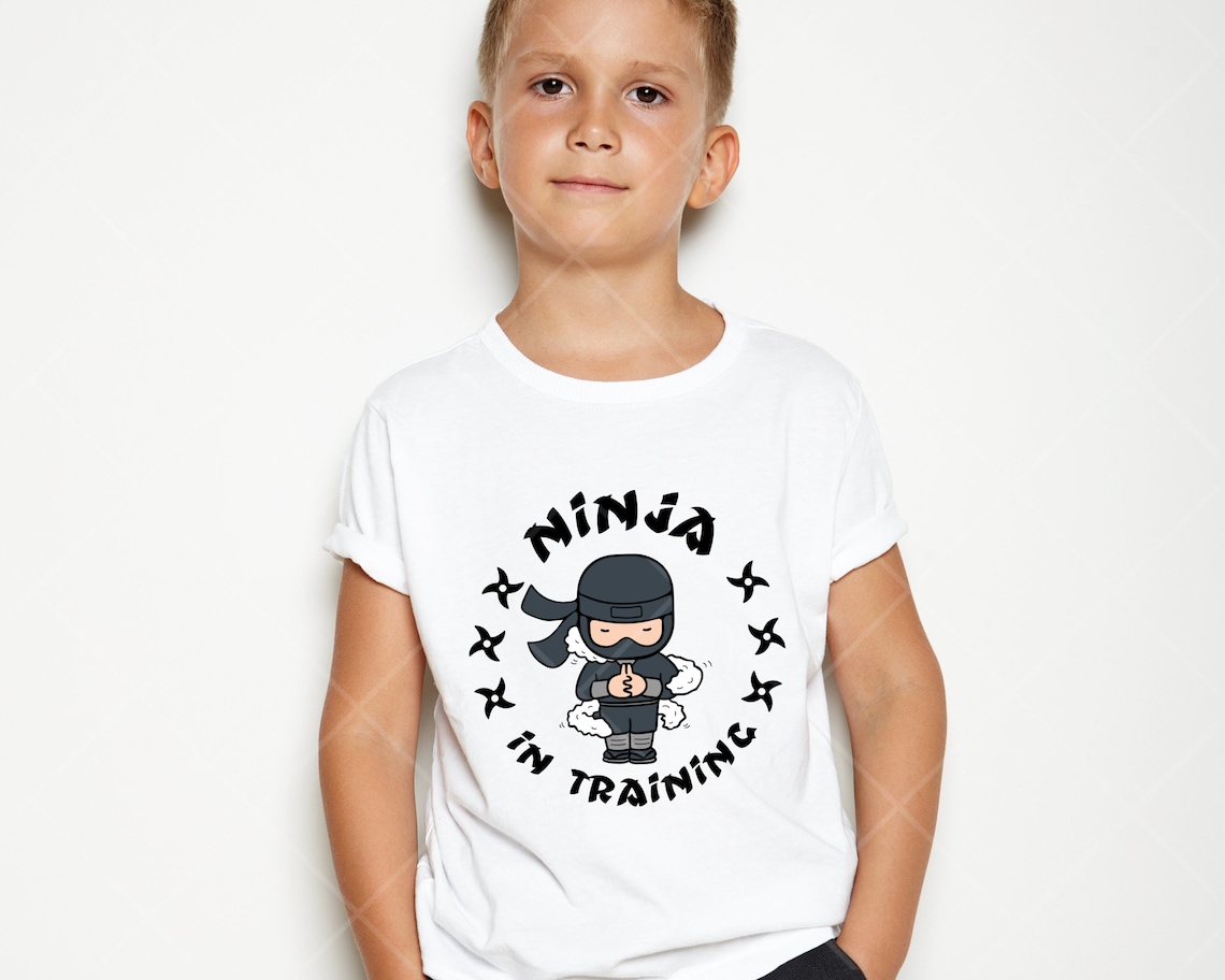 Ninja in Training Svg Ninja Fighter Svg Taekwondo Svg Ninja - Etsy