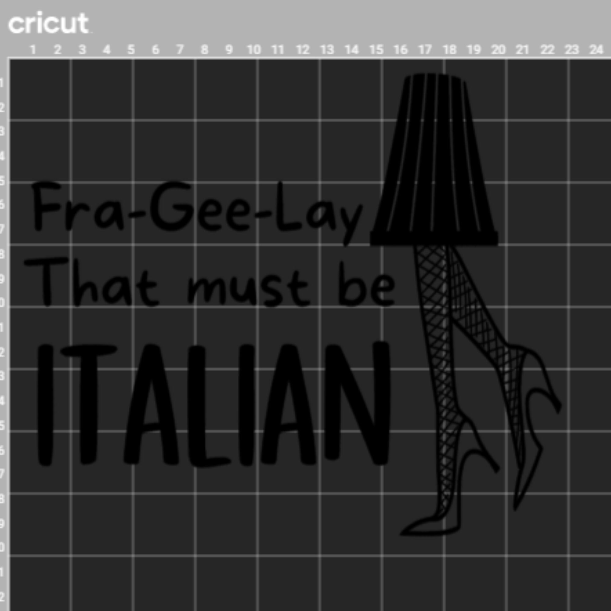 Fra-gee-lay That Must Be Italian Svg, Fragile Must Be Italian Svg ...