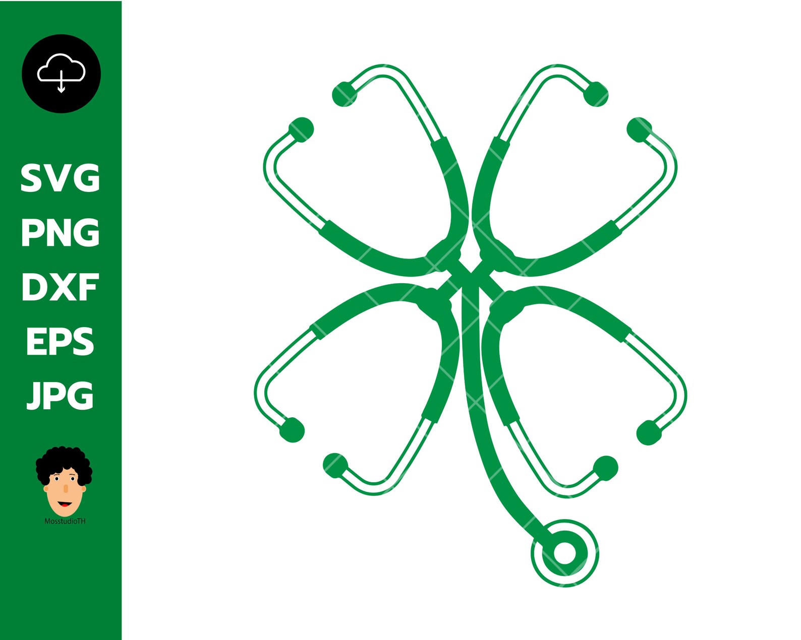 Nurse St. Patrick's Day Svg, Shamrock Stethoscope Svg, Samrock Svg ...