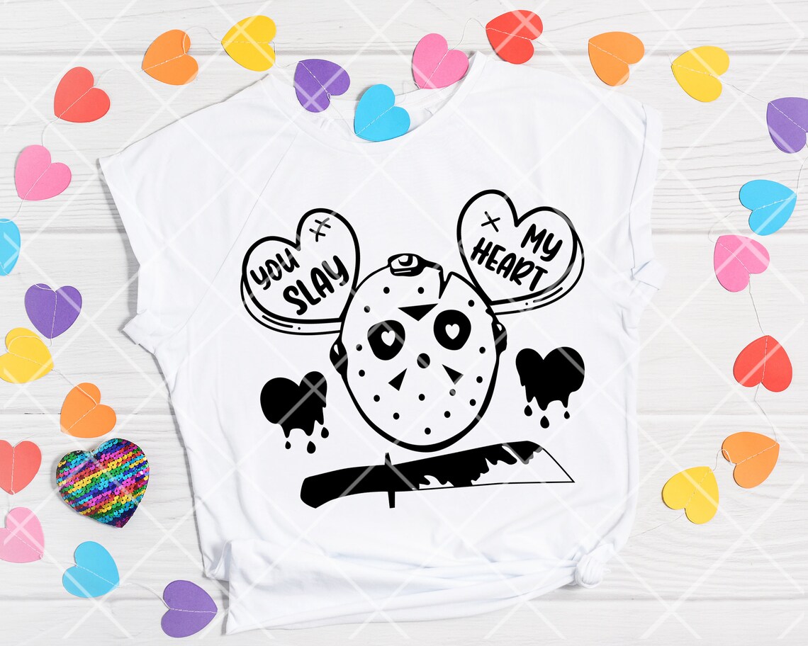 You Slay My Heart Svg Horror Valentine's Day Funny - Etsy