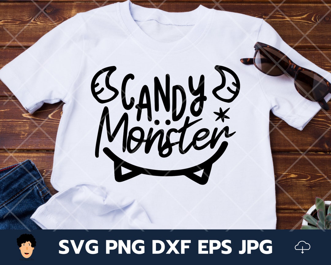 Candy Monster Svg, Halloween Svg, Kid Halloween Svg, Boy Halloween Svg ...