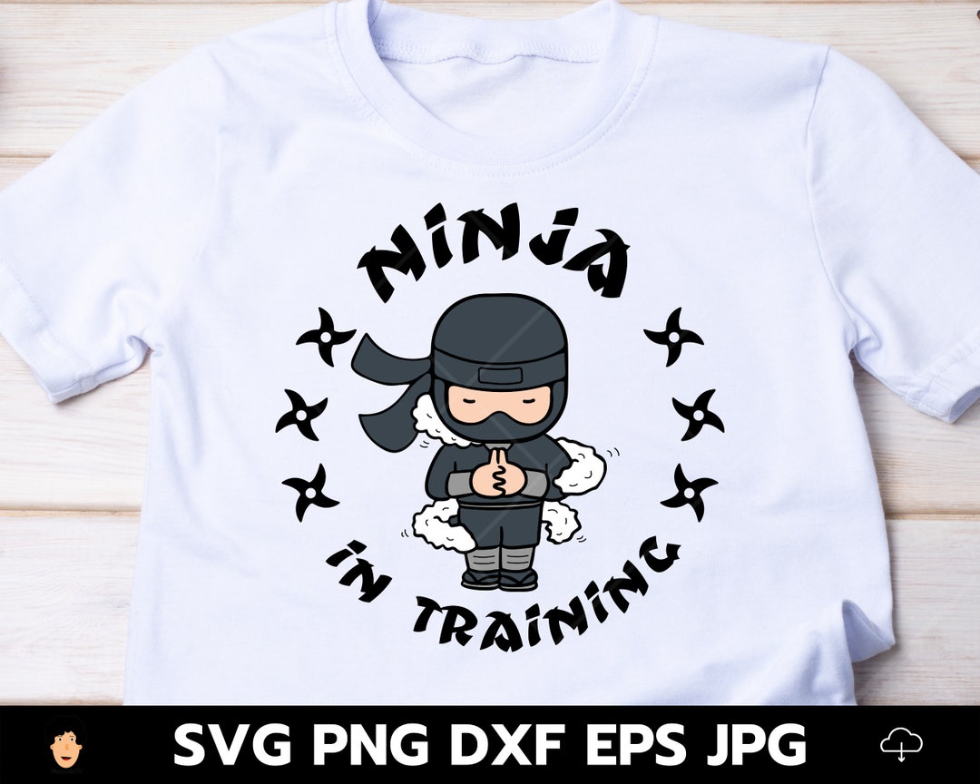 Ninja in Training Svg, Ninja Fighter Svg, Taekwondo Svg, Ninja Svg ...