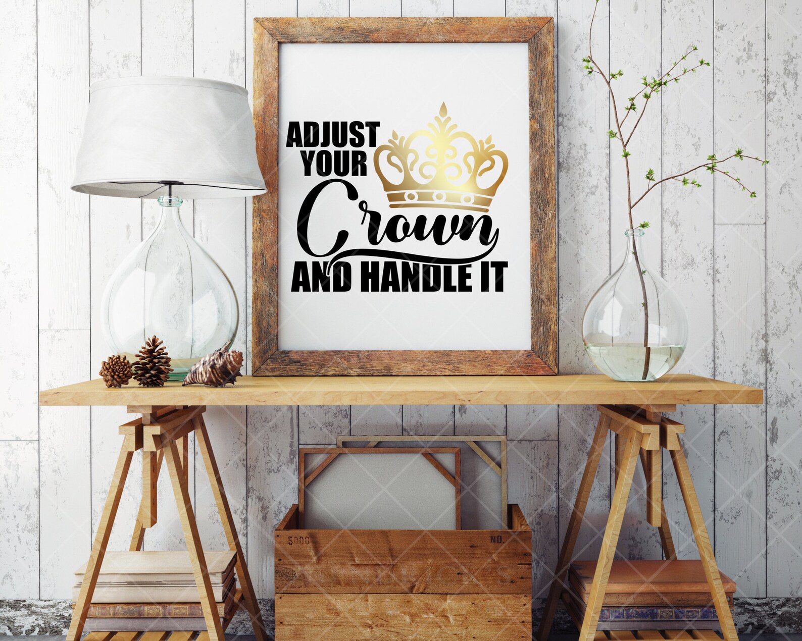 Adjust Your Crown And Handle It SVG Adjust Crown Svg | Etsy