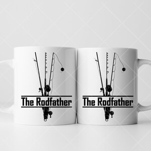 The Rodfather Svg, Funny Fishing Svg, Fishing Cut File, Fishing Sayings ...