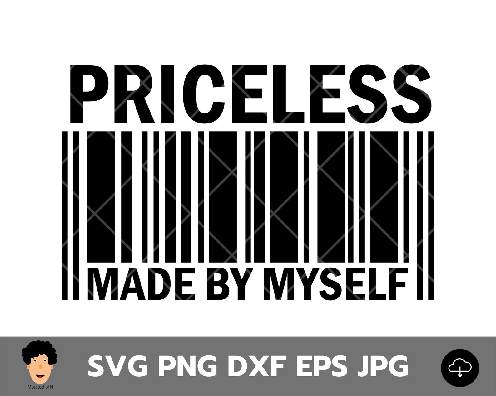 Barcode Svg, Cool Barcode Svg, Priceless Barcode, Barcode Decal ...