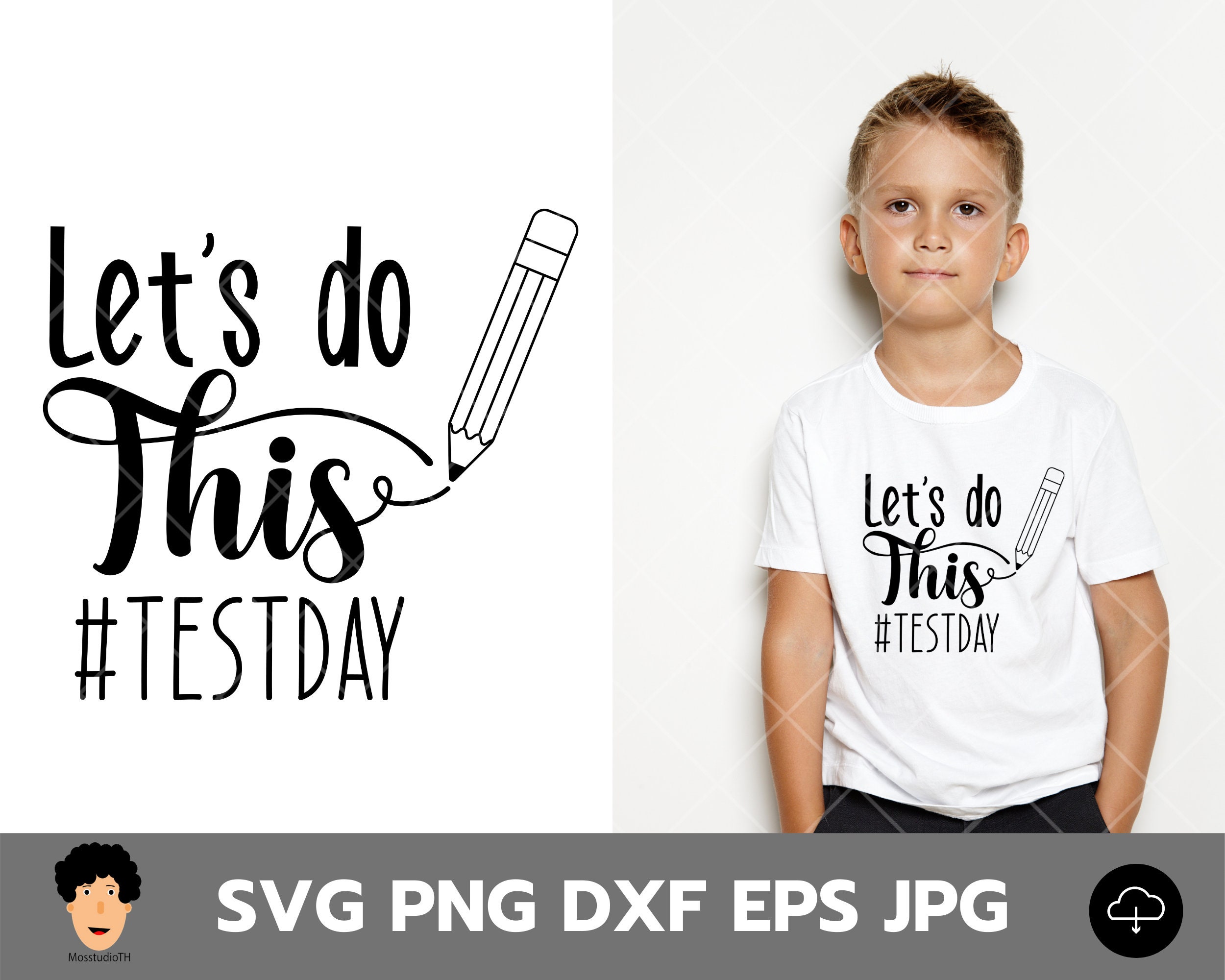 Let’s Do This Test Day Svg, Test Day Svg , Testing 1 2 3 Svg, Teacher ...