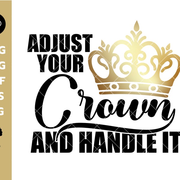 Straighten Your Crown - Etsy