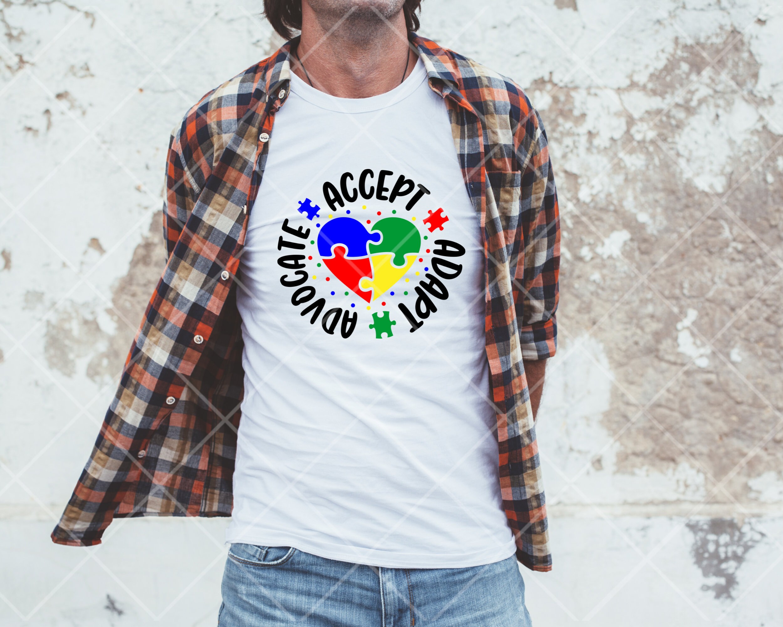Accept Adapt Advocate Autism Svg, Autism Awareness, Awareness Svg ...