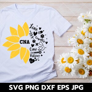 Sunflower Nurse Life Svg, Nursing Svg, Stethoscope, Medical Tool Svg ...