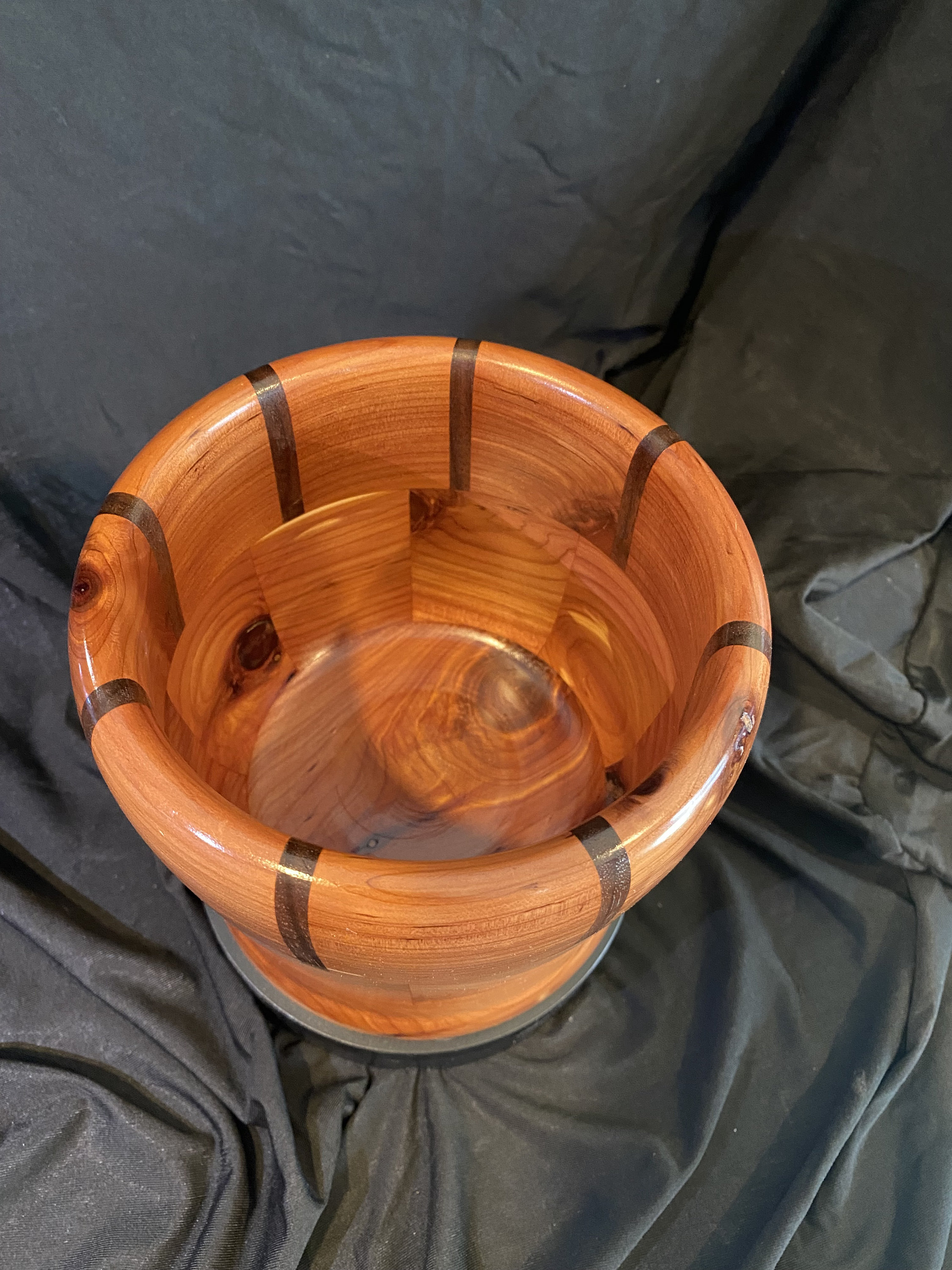 Segmented Cedar and Walnut Vase - Etsy