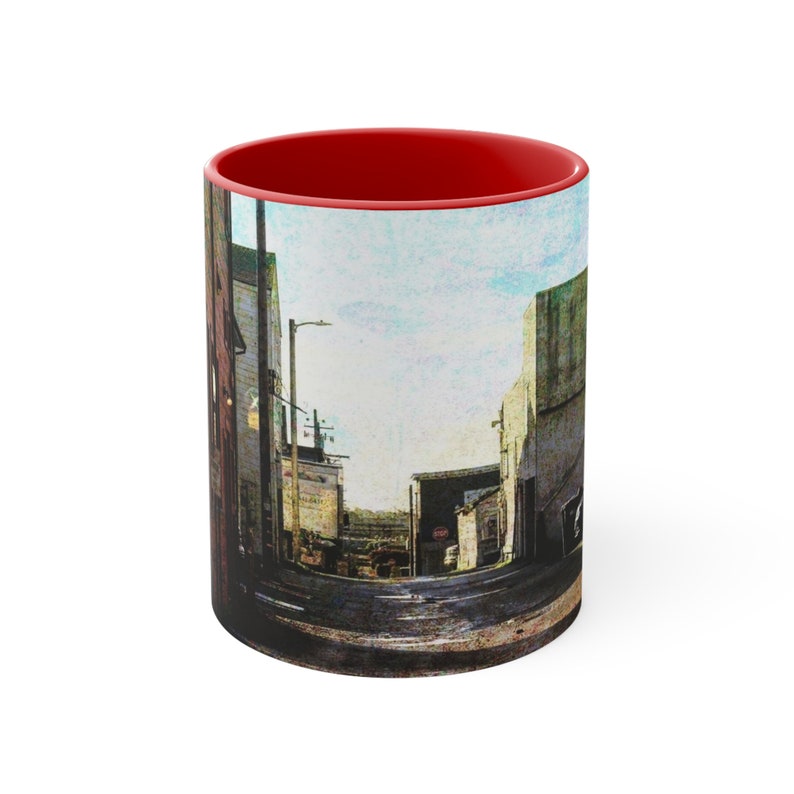 Fort Bragg Urban Scene Coffee Cup - Coastal Cityscape Mug - Etsy